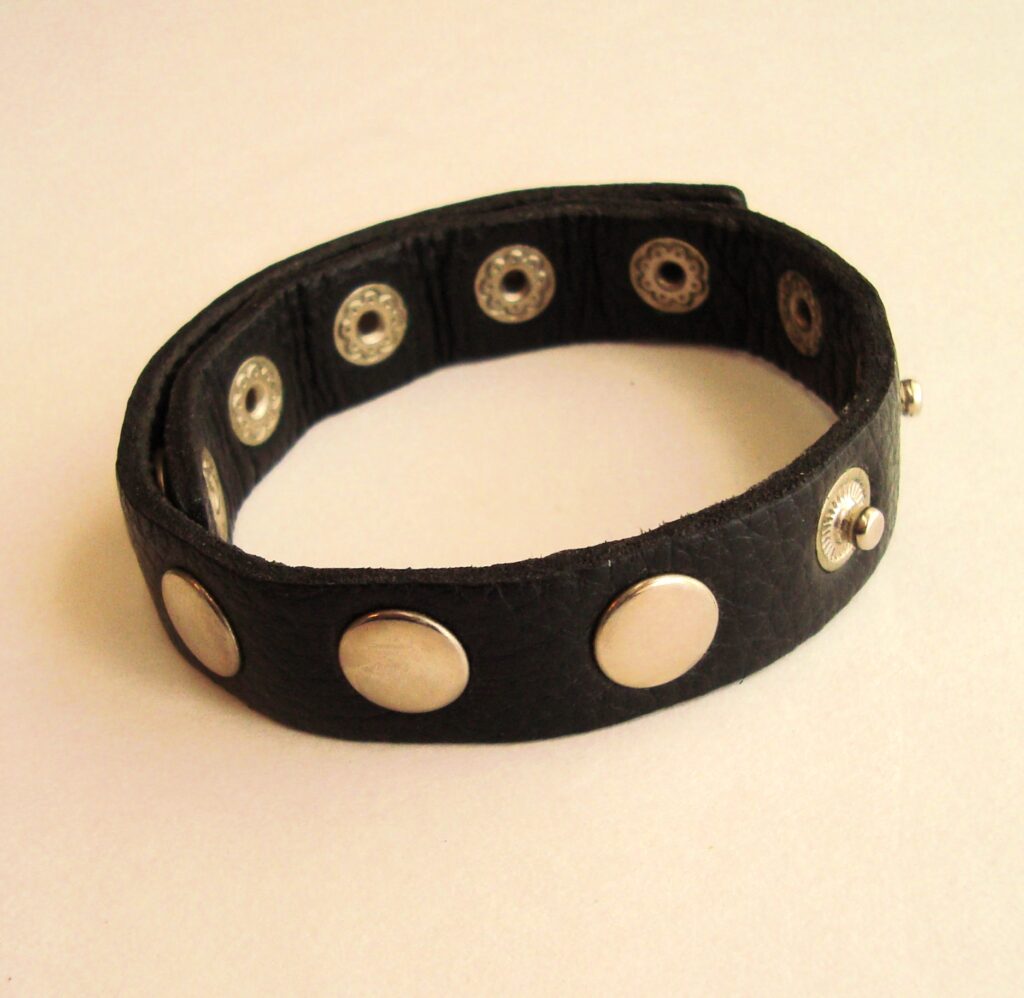 EZ Snap Leather Cock Strap - Metal Penis Rings, Glans Head, Cock Rings ...